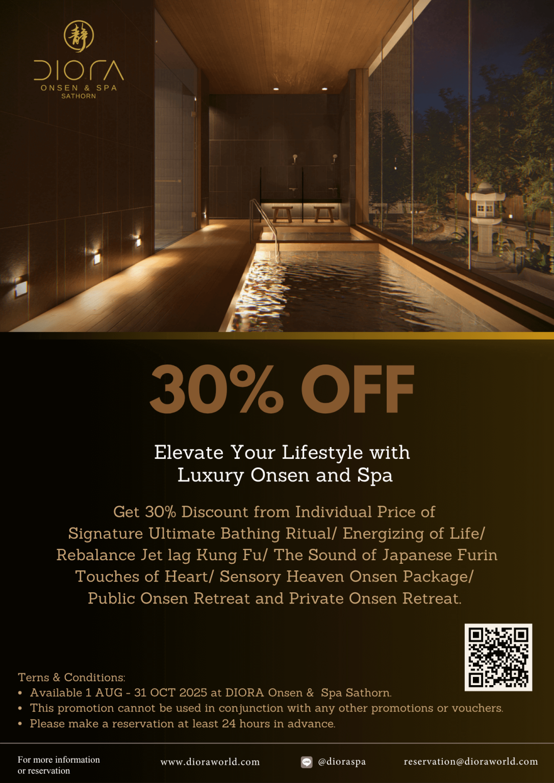 DIORA – Sense of True Relax with Luxury Spa & Massage In Bangkok